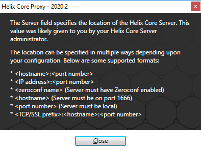 Installing Helix Core Proxy Using The Windows Installer