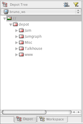 The Perforce Sample Depot Without Streams