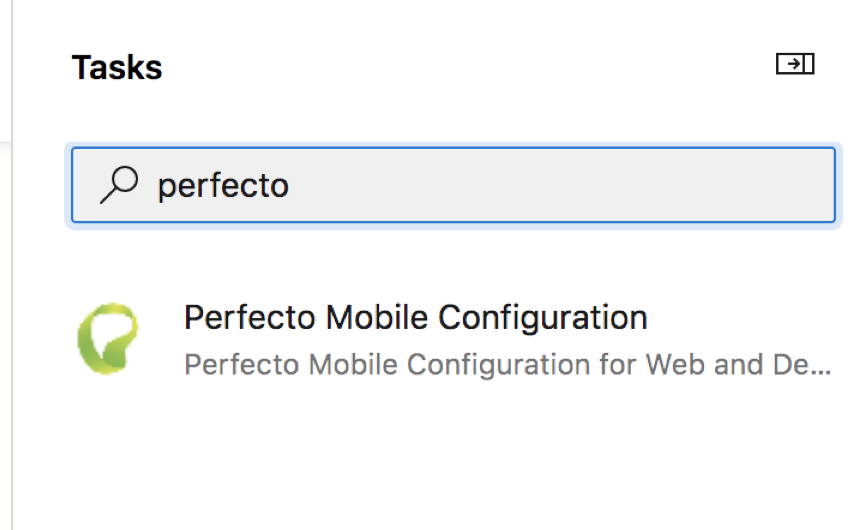 Create CI projects for Perfecto in Azure DevOps