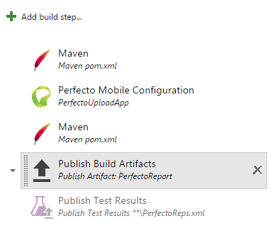 Create CI projects for Perfecto in Azure DevOps