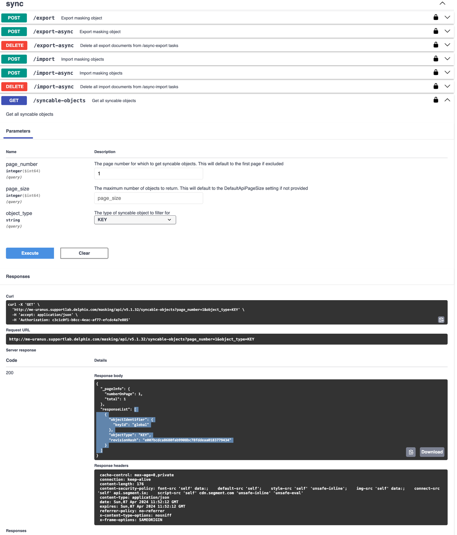 How to Export and Import Security Key Between Masking Engines to Sync ...