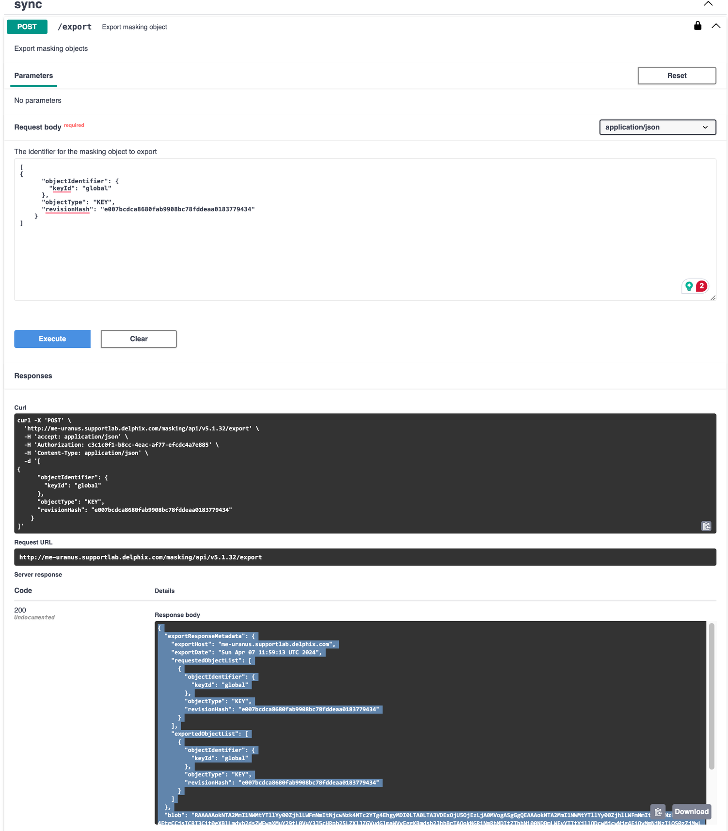 How to Export and Import Security Key Between Masking Engines to Sync ...
