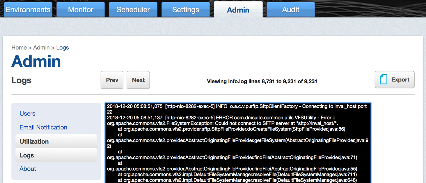 Testing FTP and SFTP Masking Connectors (KBA1803)