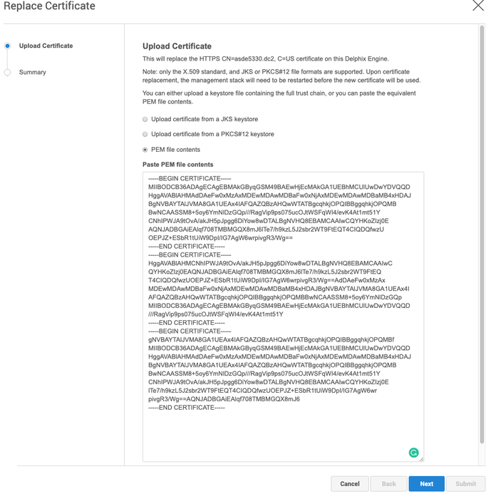 Extracting PEM Certificates from a .p7b Bundle File (KBA1859)