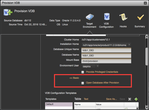 How to Provision a Virtual Database (VDB) Using Archive Logs Not ...
